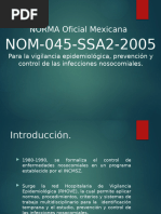 Norma Oficial Mexicana Nom-045-Ssa2-2005, para La Vigilancia | PDF ...