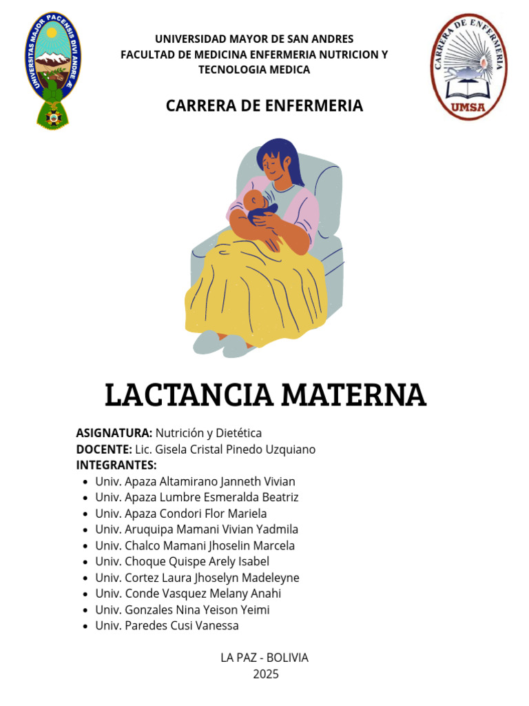 Lactancia Materna | PDF | Lactancia | La leche materna