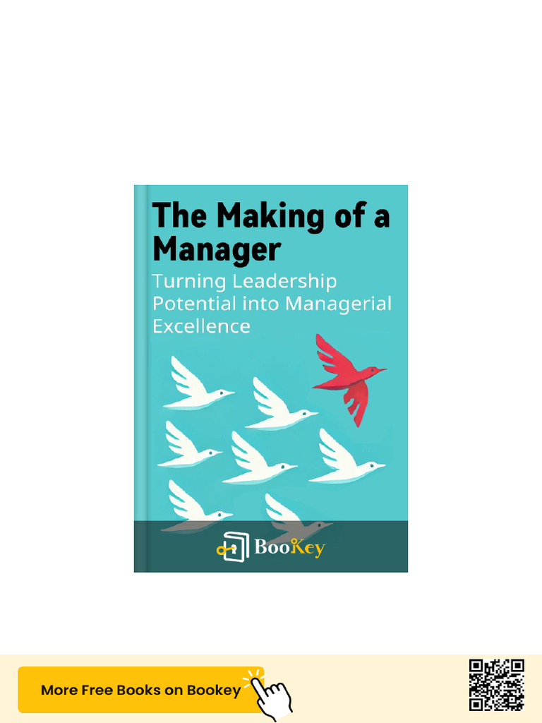 Insights from "The Making of a Manager" | PDF | Leadership | Motivational
