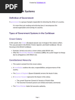 The Structure of Our Government | PDF | Separation Of Powers | Legislature
