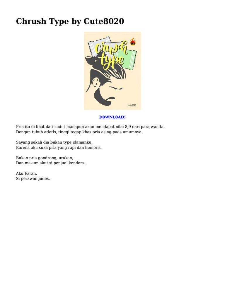 Chrush Type by Cute8020 (SFILE | PDF