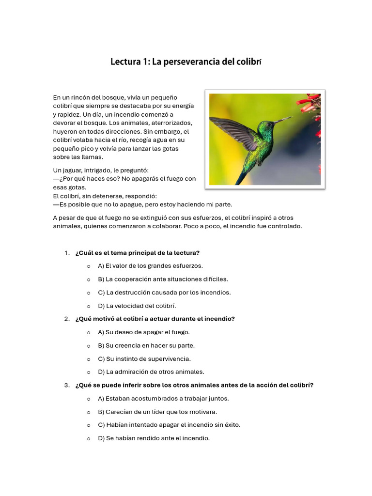 TALLER 01 Lecturas | PDF | Las emociones | Cerebro