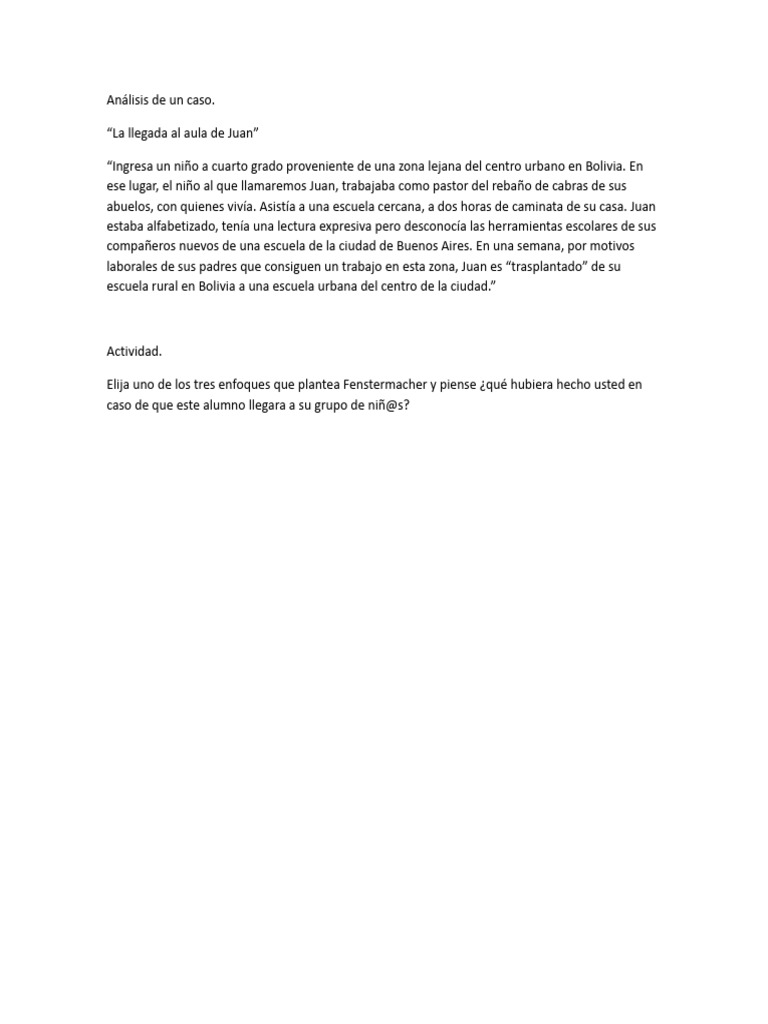 An-Lisis de Caso | PDF