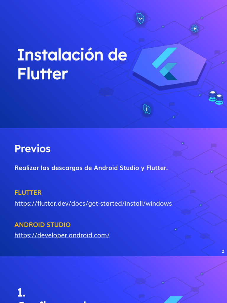 00 - Instalación Flutter y Android Studio | PDF | Android (sistema operativo) | Software