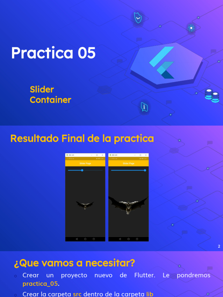07 - Practica 05 (Slider y Container) | PDF