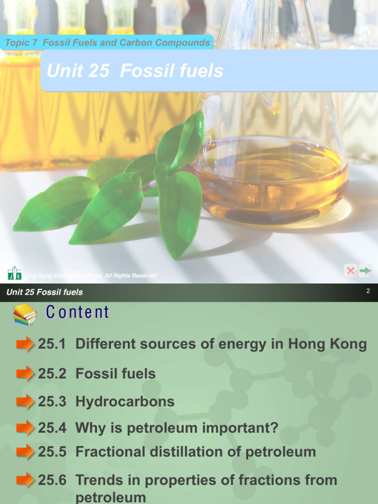 Fossil Fuels: Energy Sources & Impact | PDF | Hydrocarbons | Fuels