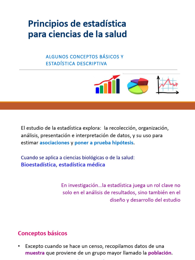 Intro & Estadística Descriptiva | PDF | Estadísticas | Muestreo (Estadísticas)