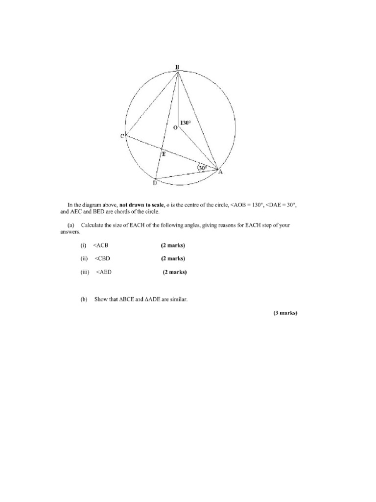 Circle theorem 2 | PDF