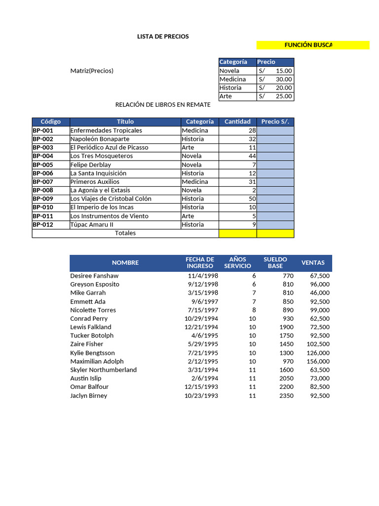 S07 - s2 Funciones de Búsqueda y Referencia | PDF