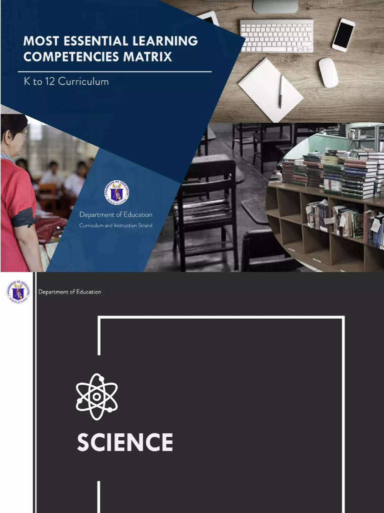 Science MELCs | PDF