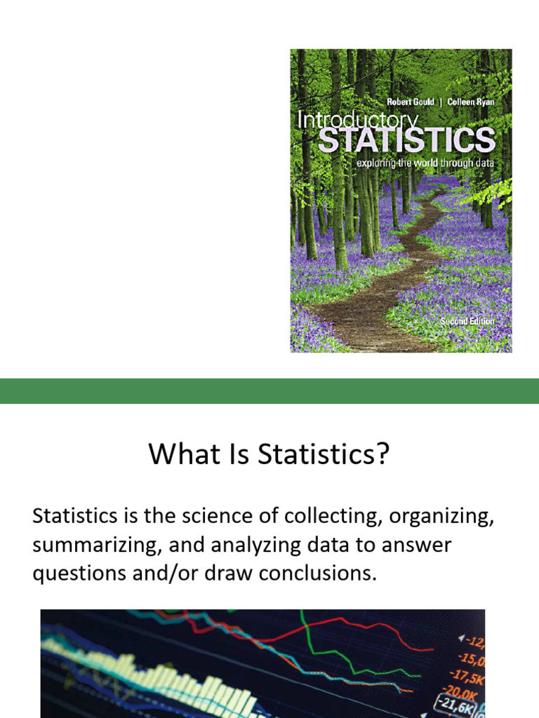 Stats Chapter 1 Slides | PDF | Statistics | Categorical Variable
