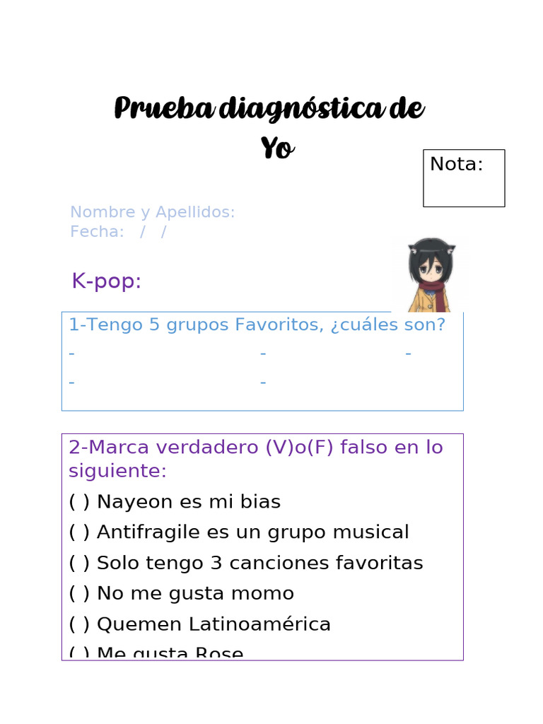 Mis Grupos Musicales Favoritos | PDF