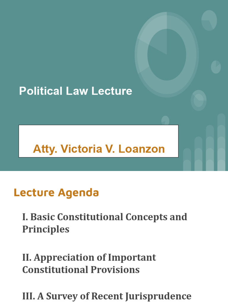 Overview of Political Law Principles | PDF | Territorial Waters | Justice
