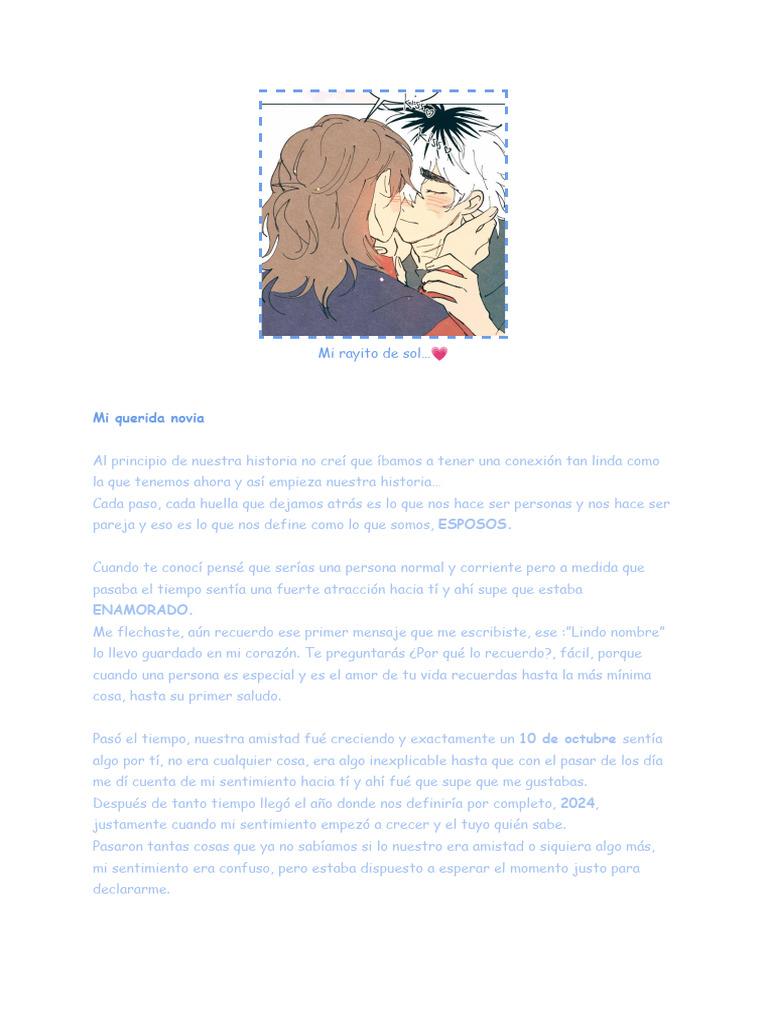 Para Mi Noviecita Pdf Amor
