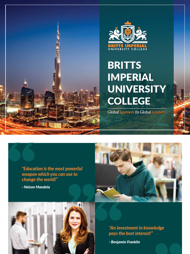 Britts (G) Brochure - June23 Intake | PDF | Academic Degree | University