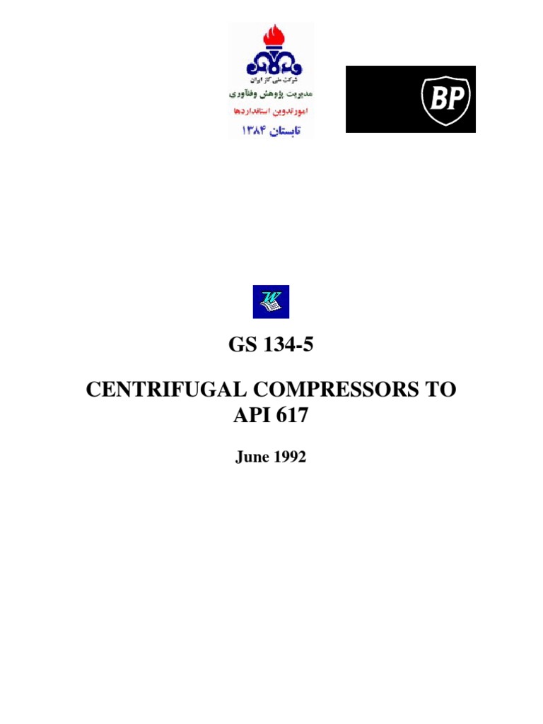 API 617 - Centrifugal Compressor | PDF | Bearing (Mechanical ...