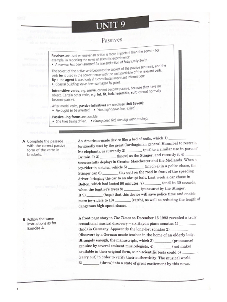 Revision Language III | PDF