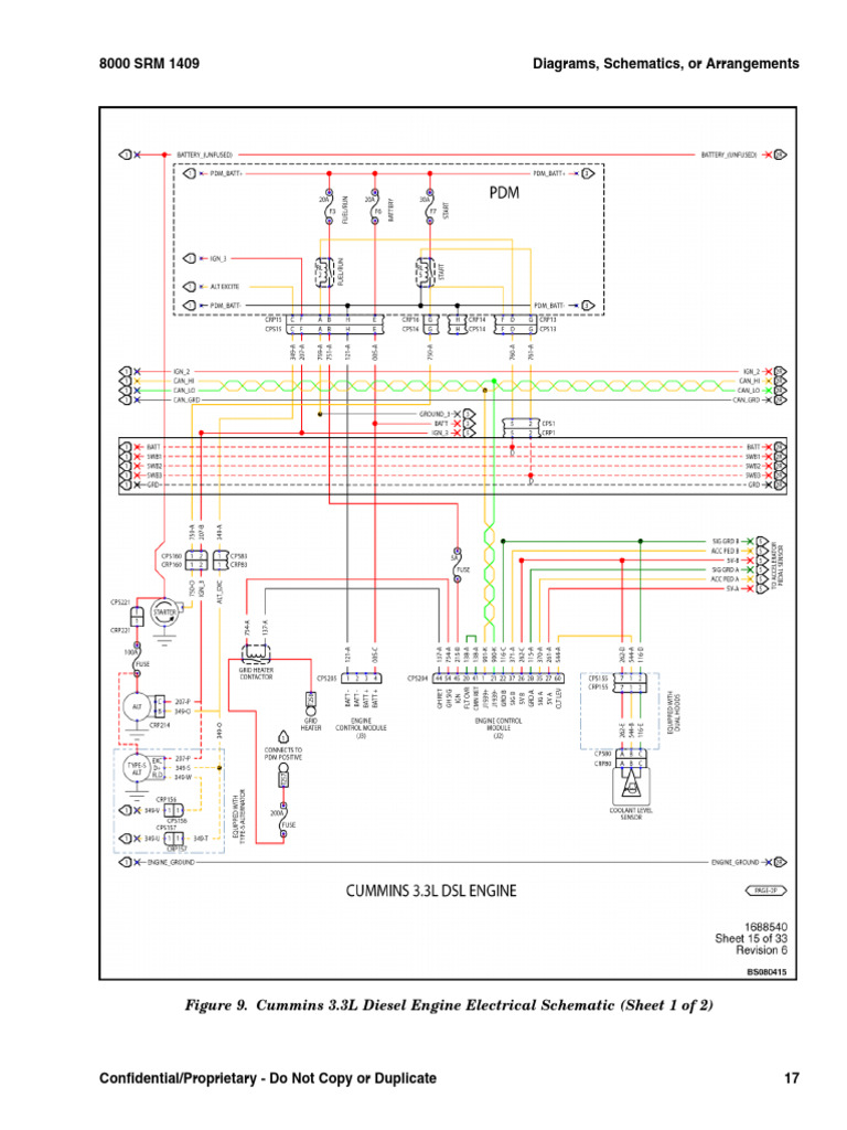 Diagrama p005 Cummins Qsb3.3 | PDF
