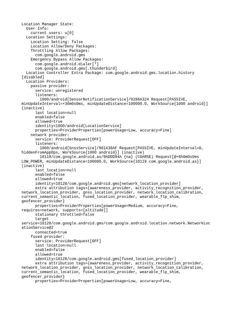 Standby Dump Location 2024 0802 031117 | PDF | Computing | Global Positioning System