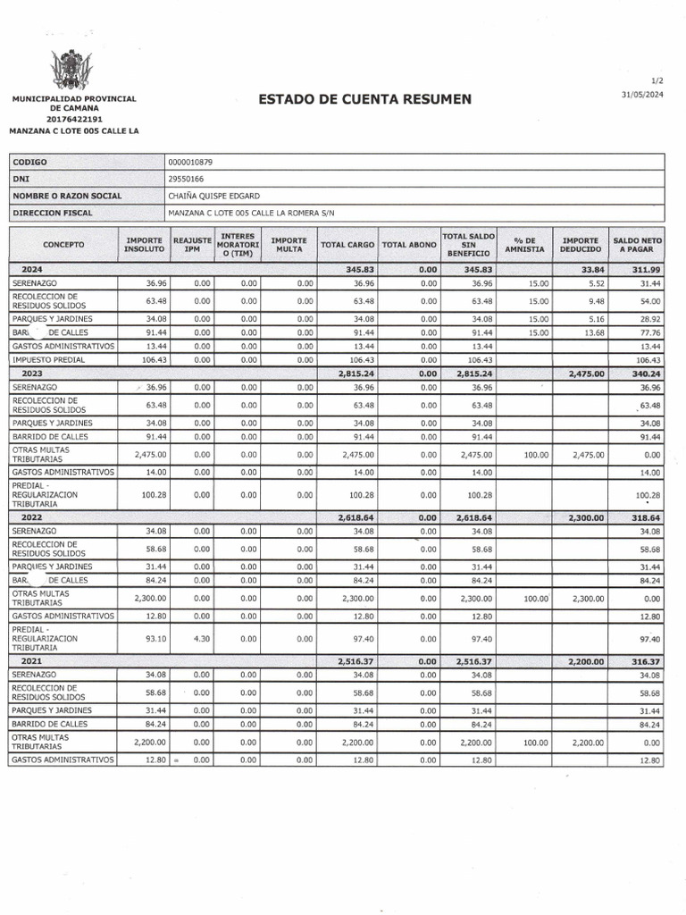 Autovaluo La Romera | PDF