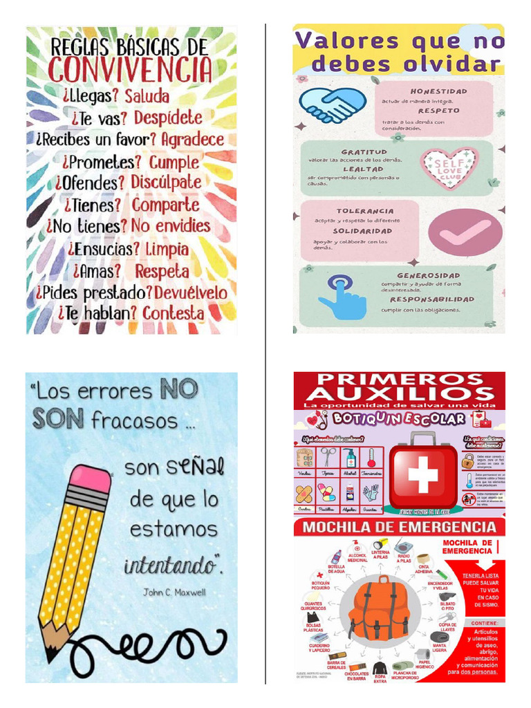 Normas de Convivencia - para El Patio | PDF