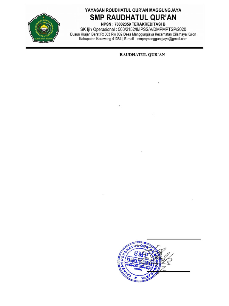 SK Pengangkatan Bendahara BOS 2025 | PDF