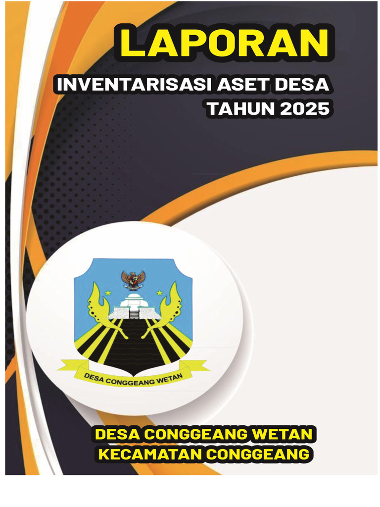 Cover Inventaris Aset Desa | PDF