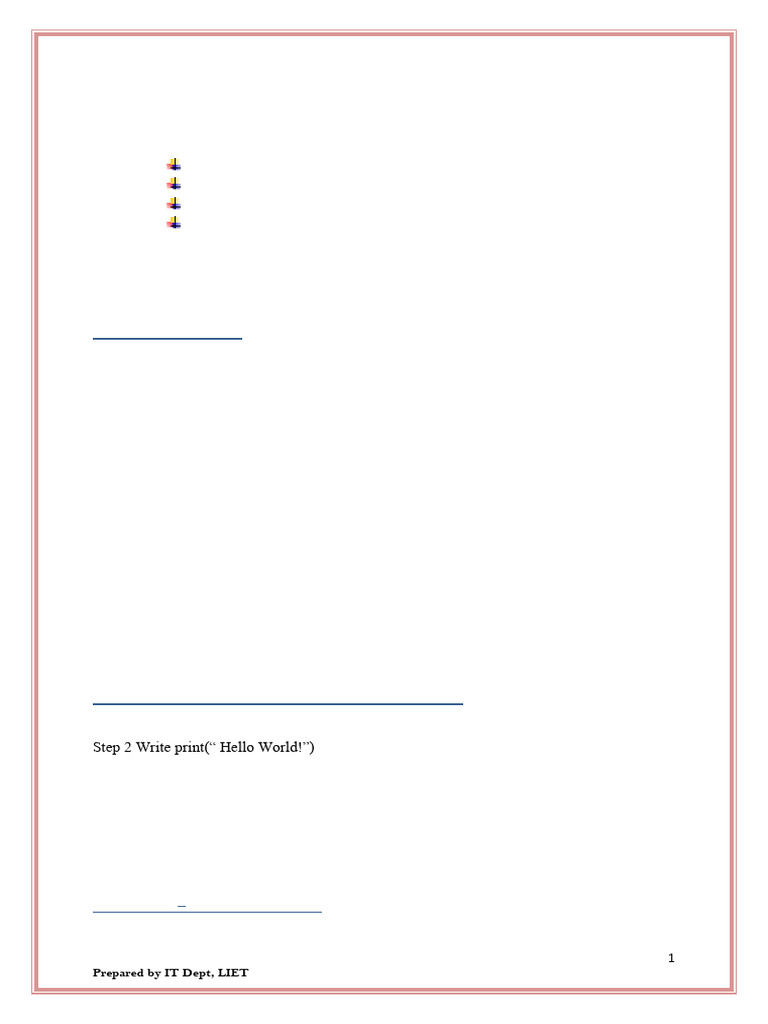 Python Programming Lab Manual A.Y 24-25 | PDF | Anonymous Function | Parameter (Computer ...