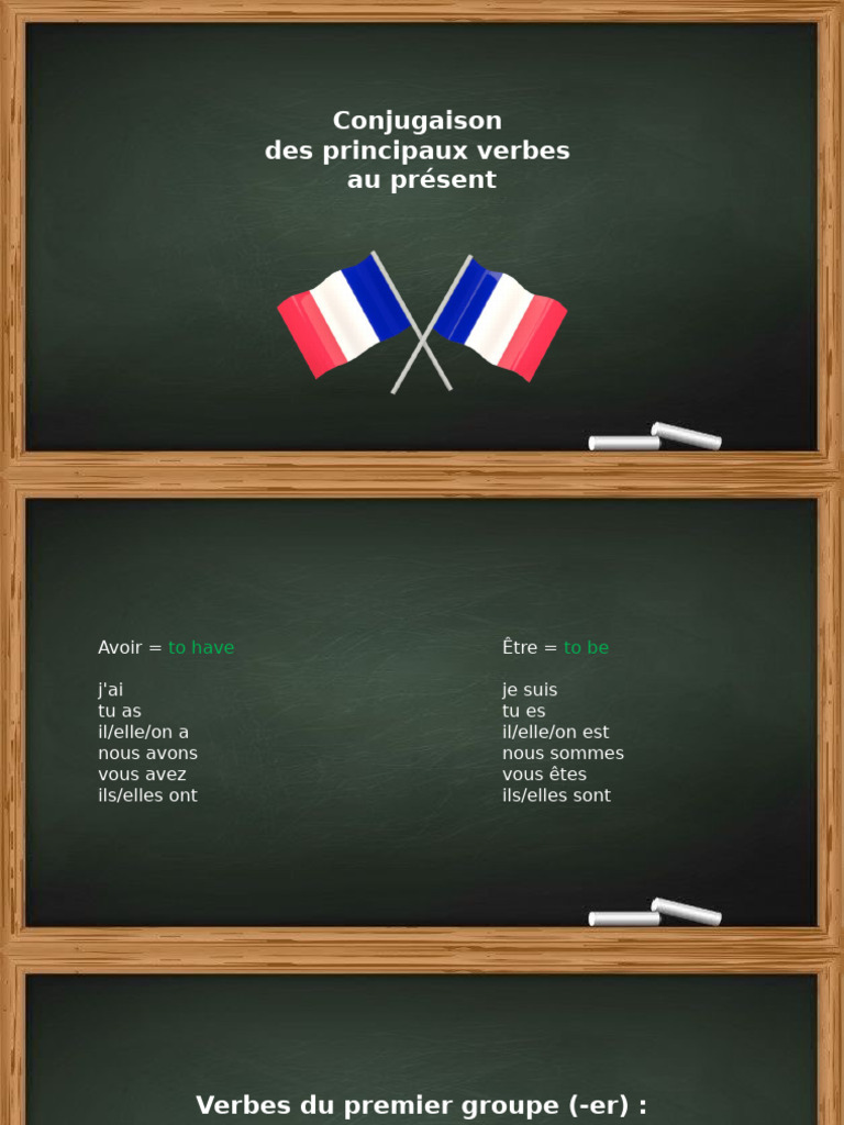Conjugaison Present (3) | PDF | Typologie linguistique | Syntaxe