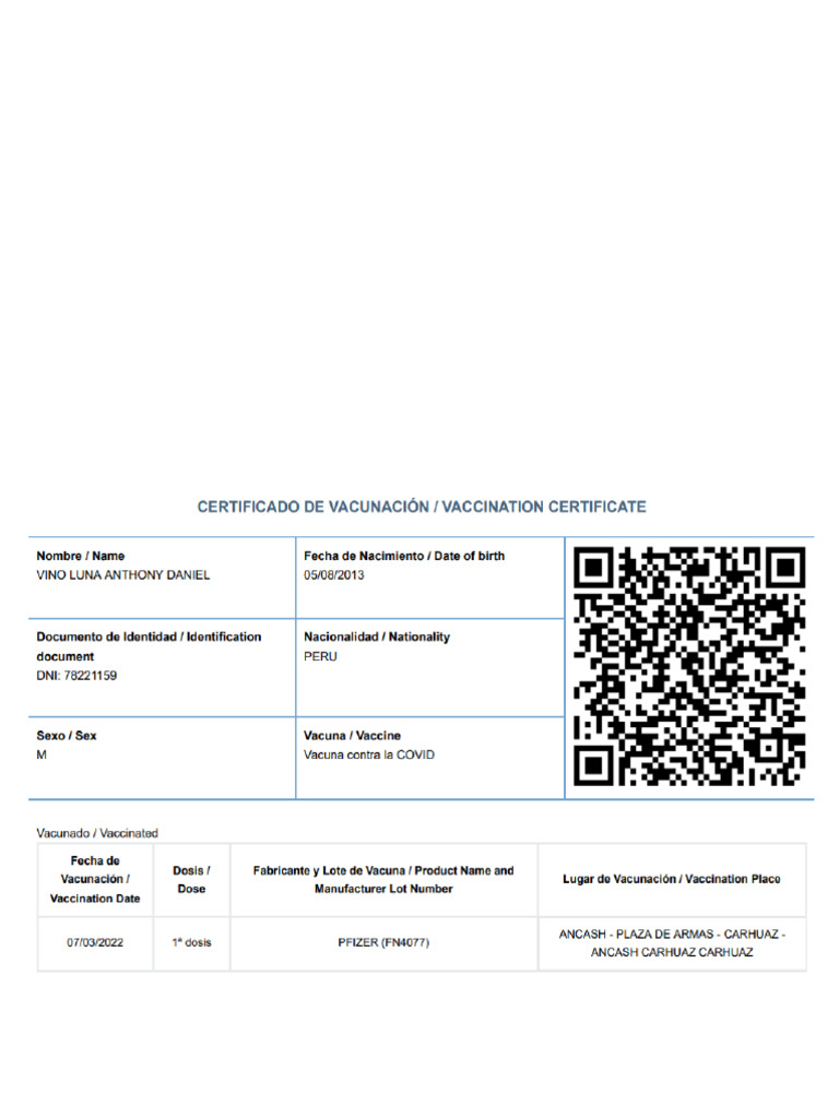Datos Del Apoderado | PDF