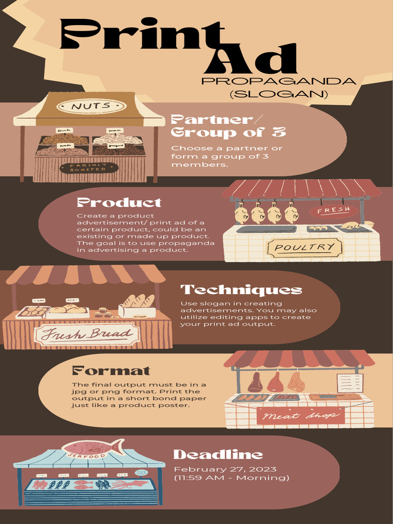 English-8-Propaganda-Print-Ad-Project-Guidelines | PDF