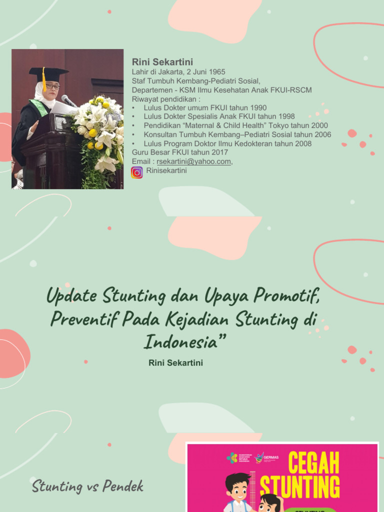 Update Stunting, Promotif Dan Preventif Stunting 2024 | PDF
