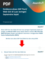 Panduan Registrasi MFA Microsoft Authenticator PHE | PDF