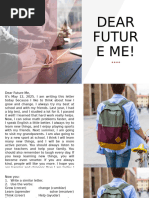 Dear Future Me Template | PDF