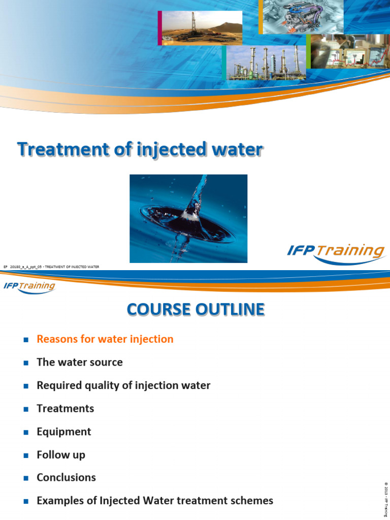 Water Injection Treatment Overview | PDF | Filtration | Magnesium