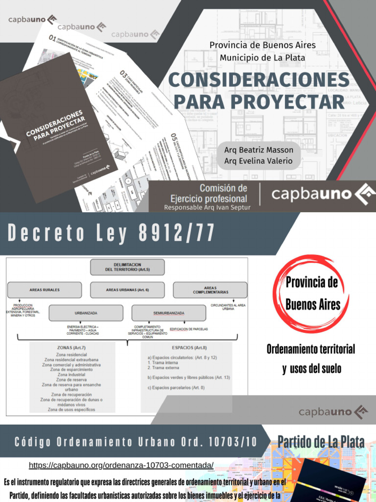 Charla PO2 - PPO - CONSIDERACIONES PARA PROYECTAR - CAPBA | PDF
