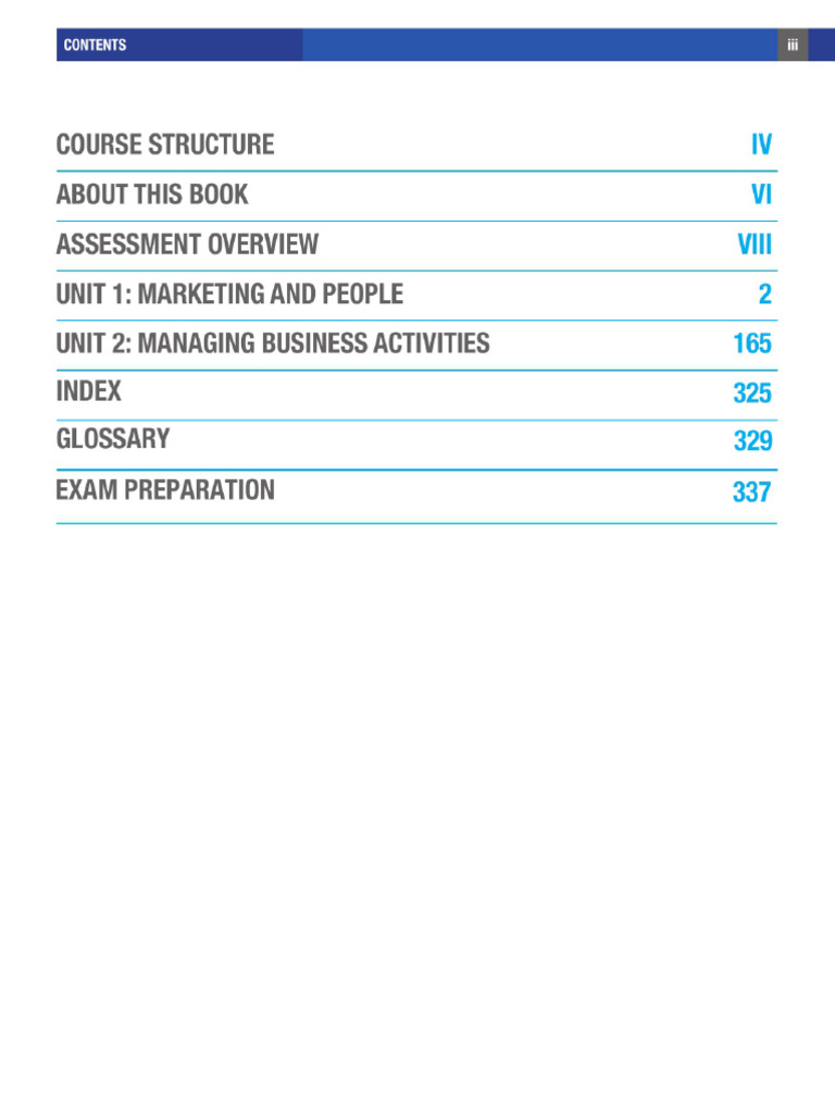 Pearson Edexcel International As-A Level Business Students Book 1 ...