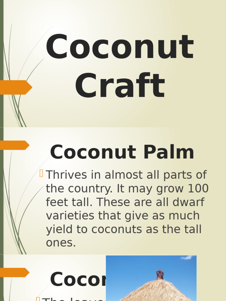 Coconut Craft | PDF