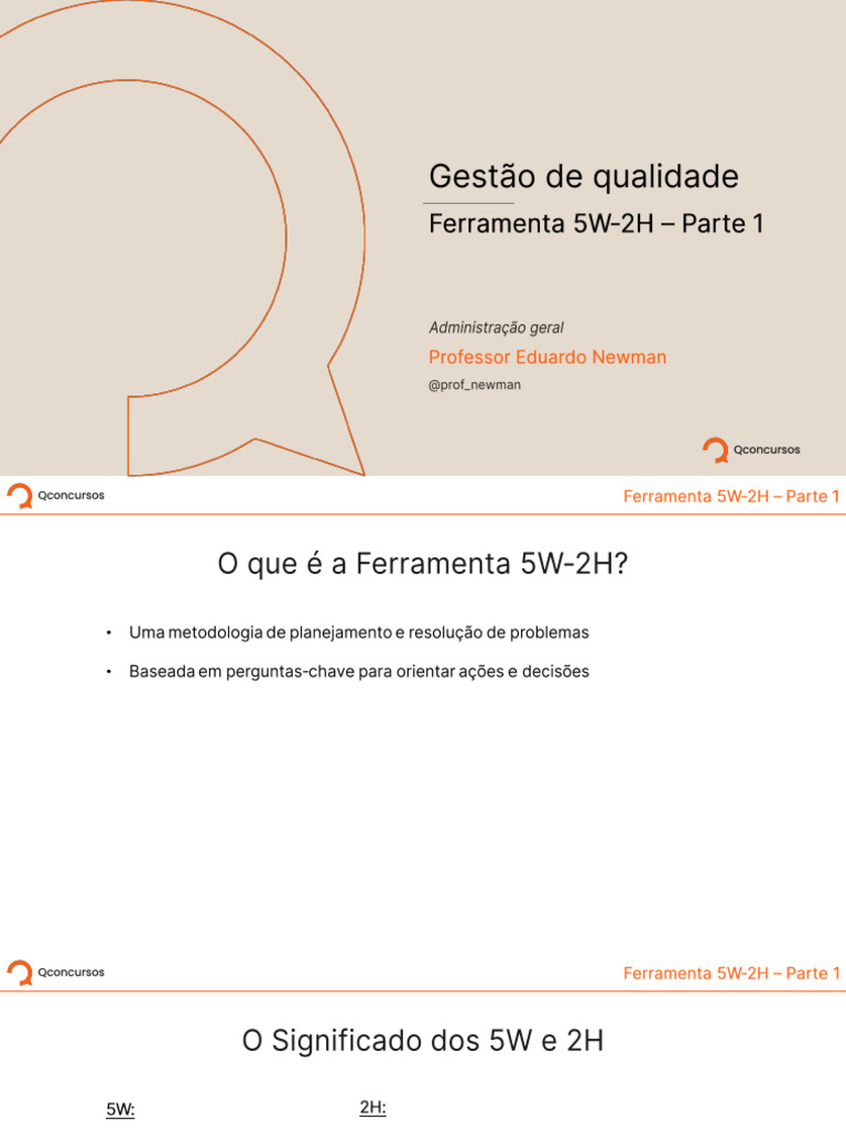 Ferramenta 5W 2h.parte01 | PDF