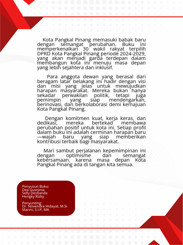 Cover Buku Output Magang Kesbangpol - PDF 2 | PDF