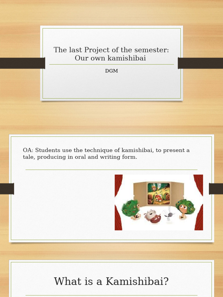 The Last Project of The Semester 4Â° Medio | PDF