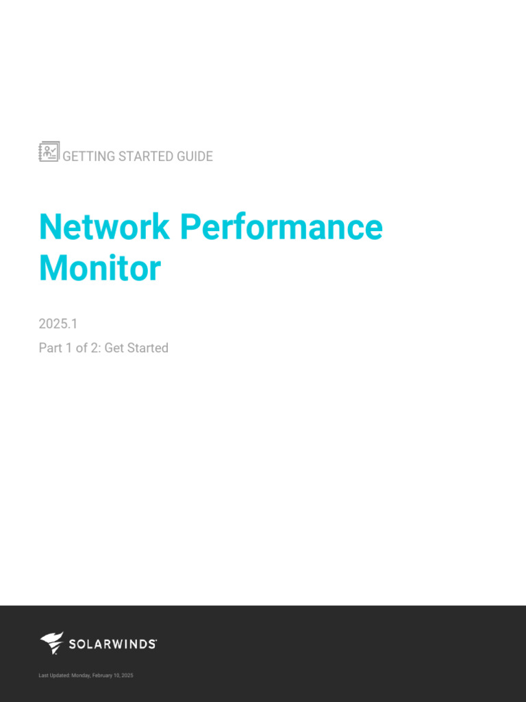 NPM Getting Started Guide 1 Get Started | PDF | Computer Network | Routing