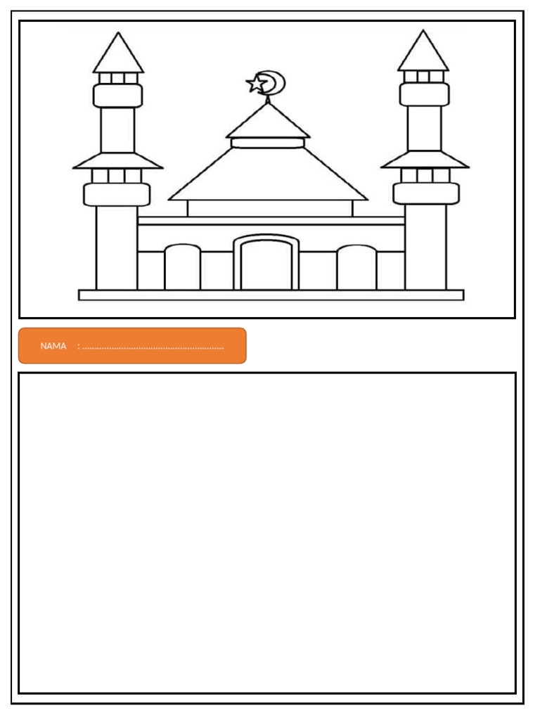 Sketsa Masjid | PDF