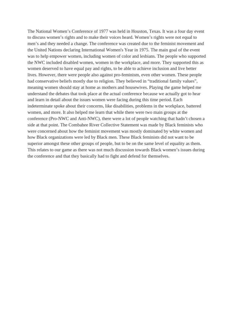 Int 201 Short Brief | PDF