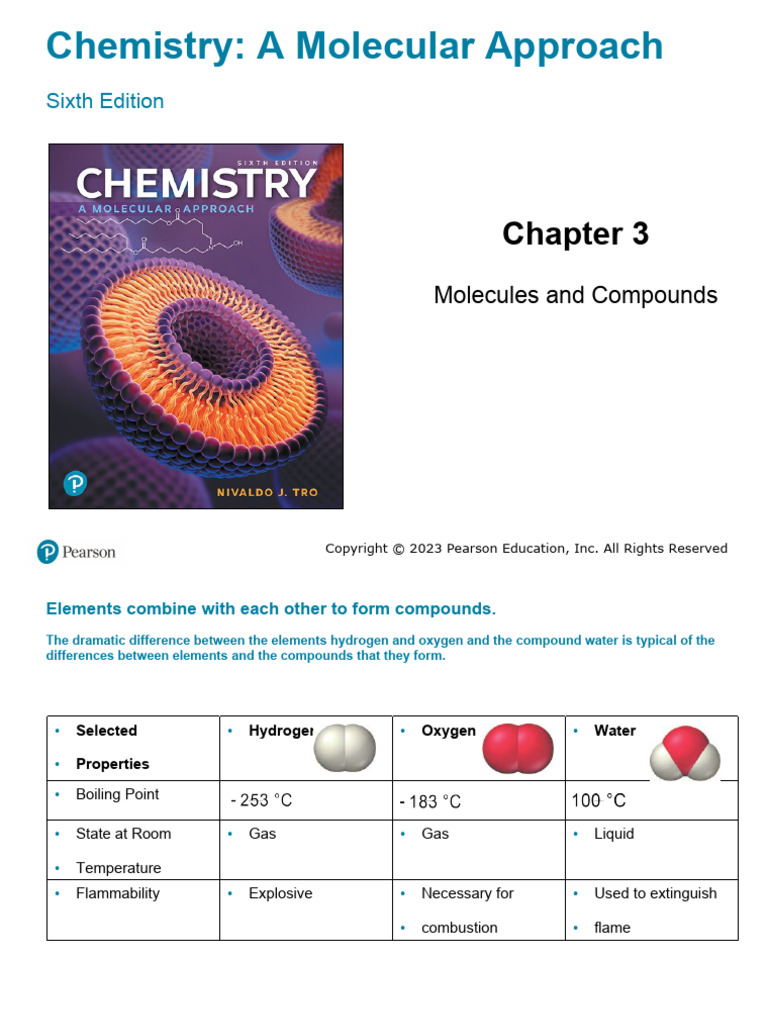 Tro Chem Chapter3 Concise | PDF | Chemical Compounds | Ion