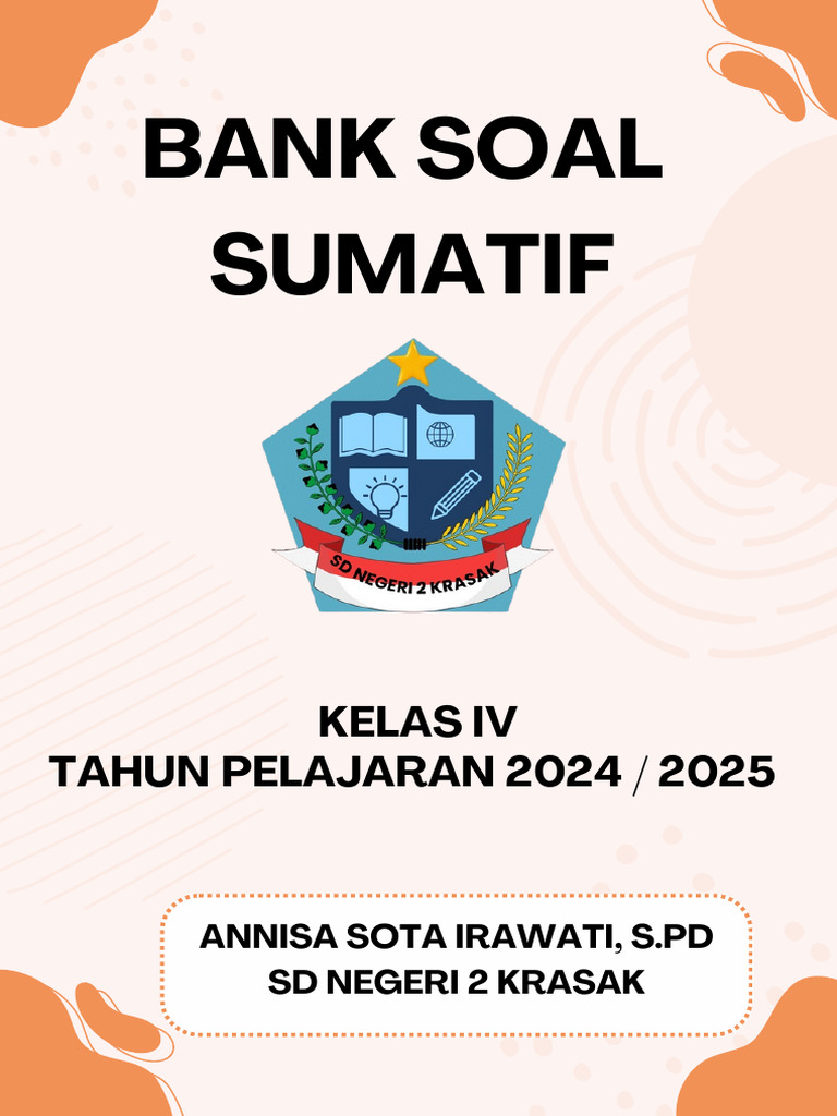 Krem Oranye Ilustrasi Alur Tujuan Pembelajaran (Atp) Cover | PDF