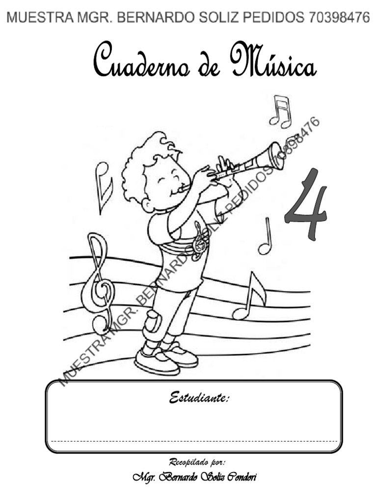 4to de Primaria | PDF | Escala (música) | Clave