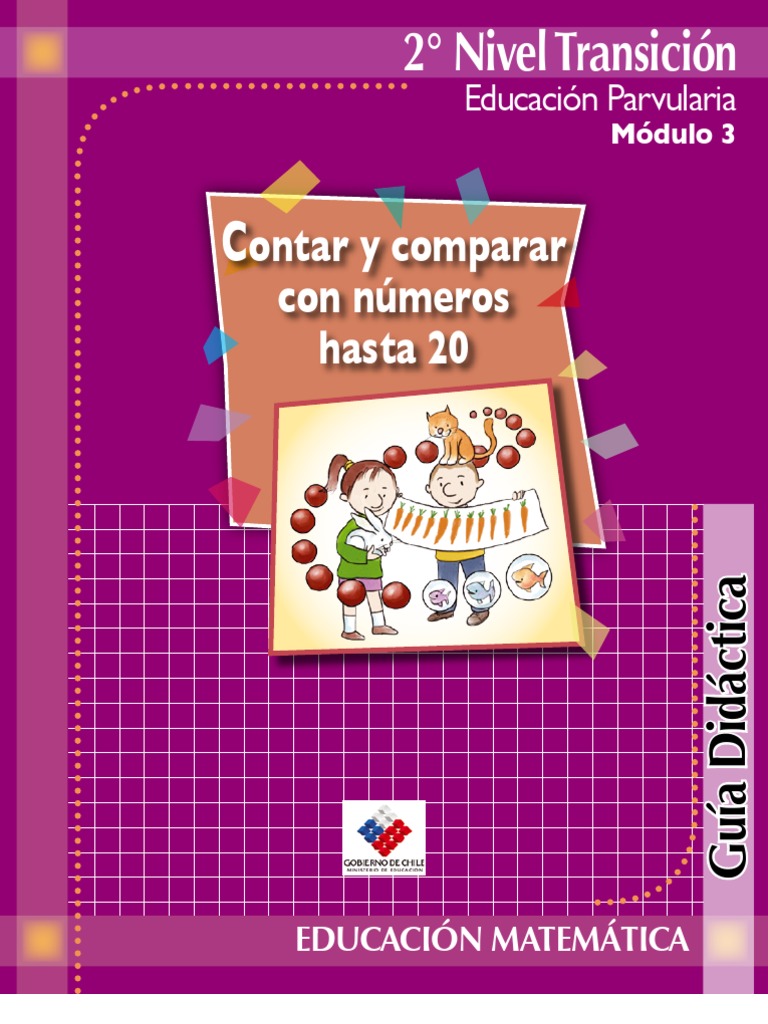 Contar y Comparar Números Hasta 20 | PDF | Educación de la primera ...
