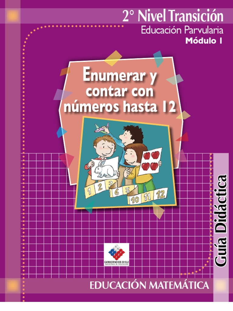 Enumerar y Contar Con Números Hasta 12 | PDF | Números | Aprendizaje