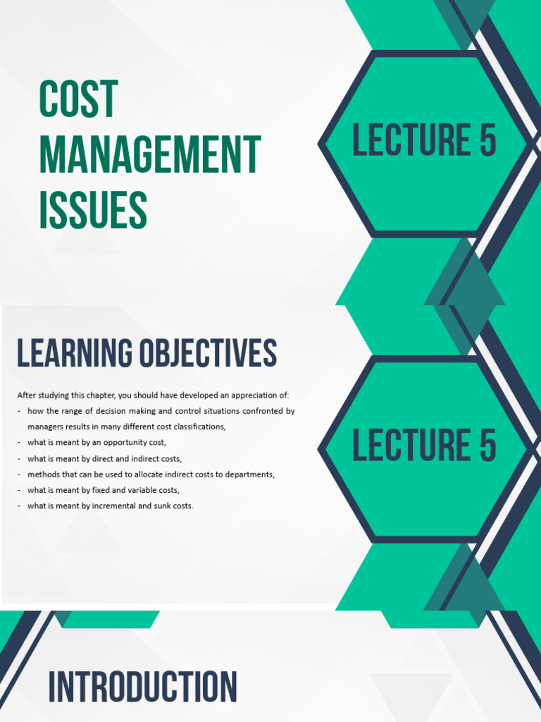Cost Management Issues in Decision Making | PDF | Opportunity Cost ...